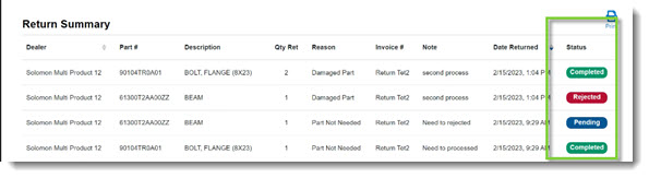 Returning Parts with CollisionLink Shop – CollisionLink Help Center