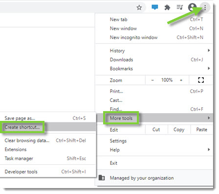 Creating a CollisionLink Shop Desktop Icon – Help Center