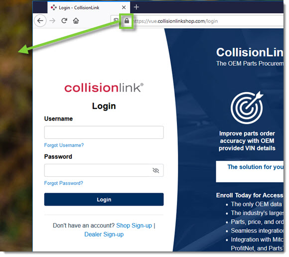 Creating a CollisionLink Shop Desktop Icon – CollisionLink Help Center