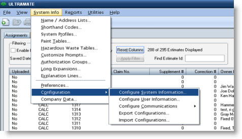 Setting Up Your Estimating System to Send/Export Orders to ...