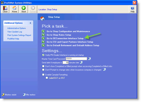 ProfitNet: Verifying the Username and Password – CollisionLink Help Center