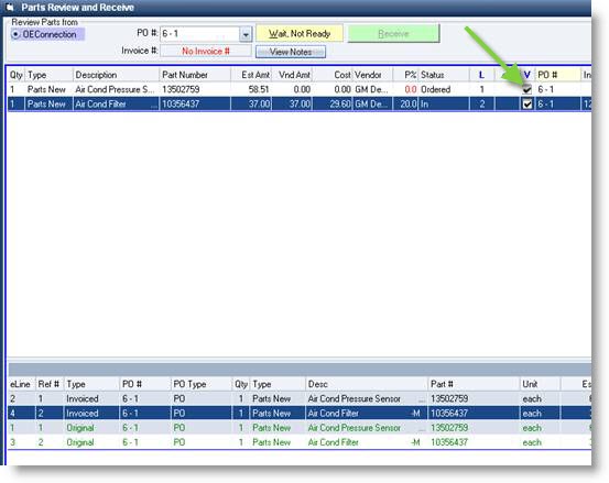 Receiving Parts/Viewing Dealer Responses in Mitchell Repair Center ...