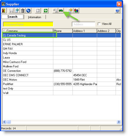 ProfitNet: Verifying Vendor Setup – CollisionLink Help Center